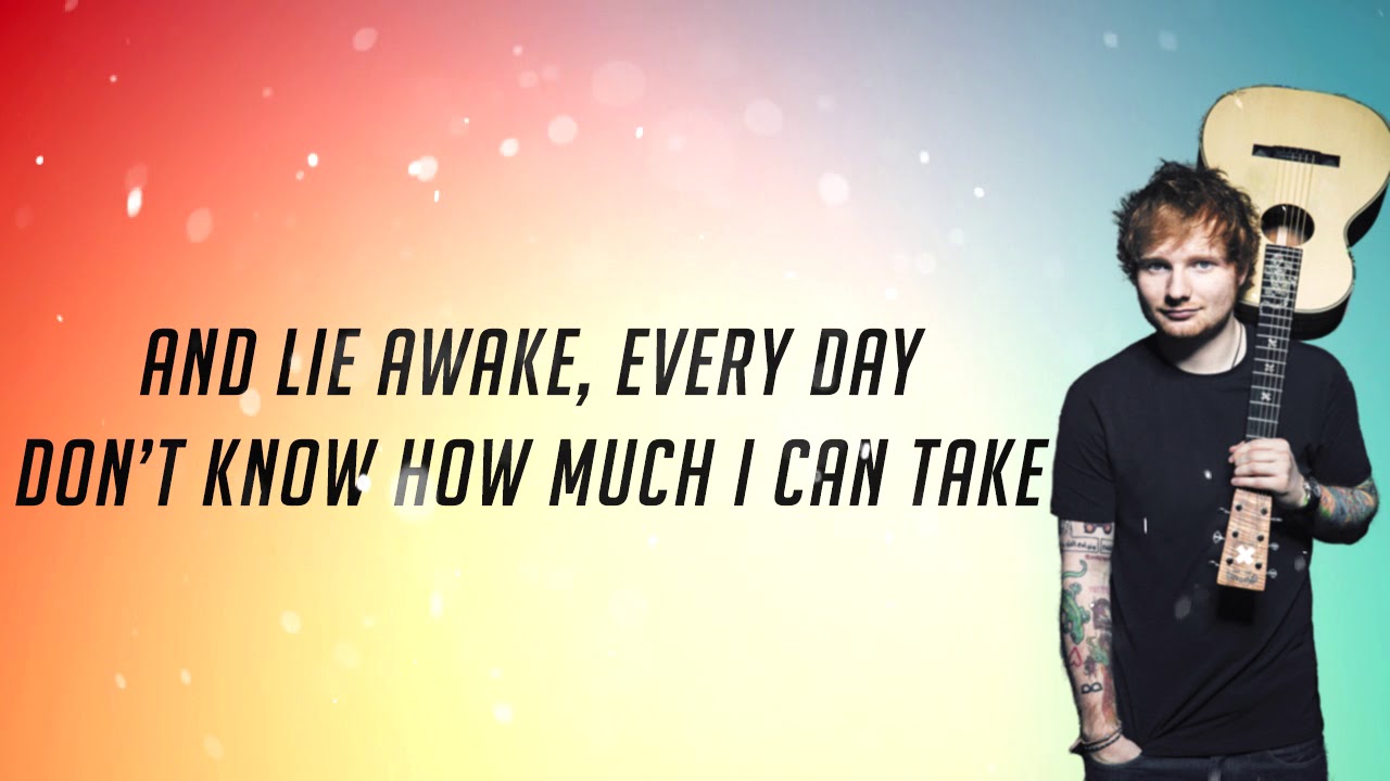 Ed Sheeran - Dive (Lyrics) - YouTube