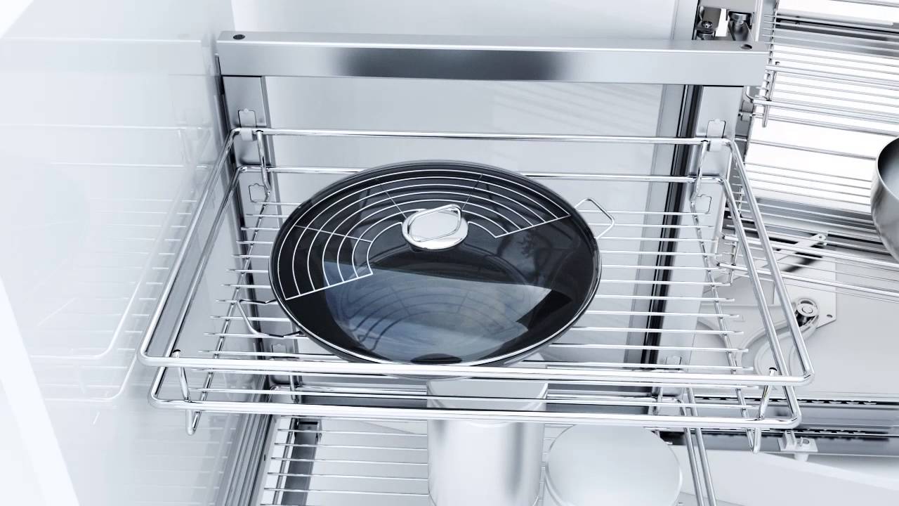 Волшебный уголок Wari corner от Vauth Sagel (для угловых шкафов) - YouTube