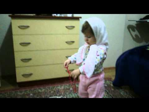 namaz kılan bebek :) 18 aylık