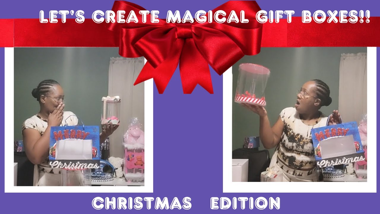 CHRISTMAS IS COMING! Let's Create Magical Gift Boxes! - YouTube