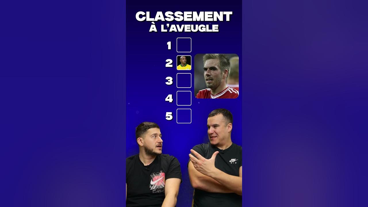 CLASSEMENT À L'AVEUGLE 🤣 - YouTube