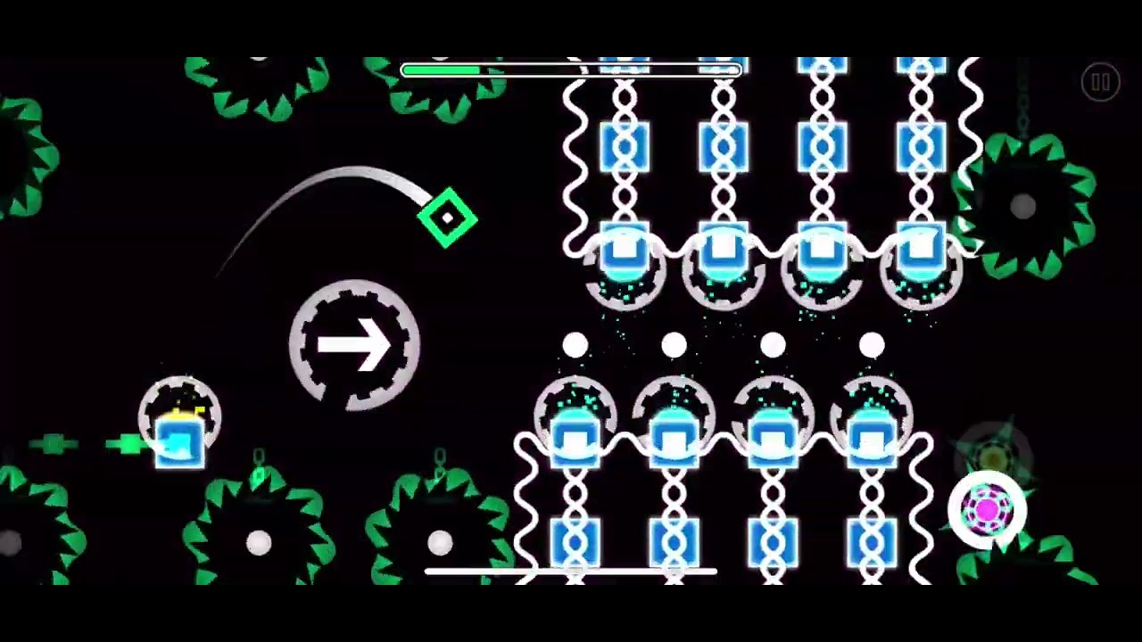 Trying to beat the official levels in GD - YouTube