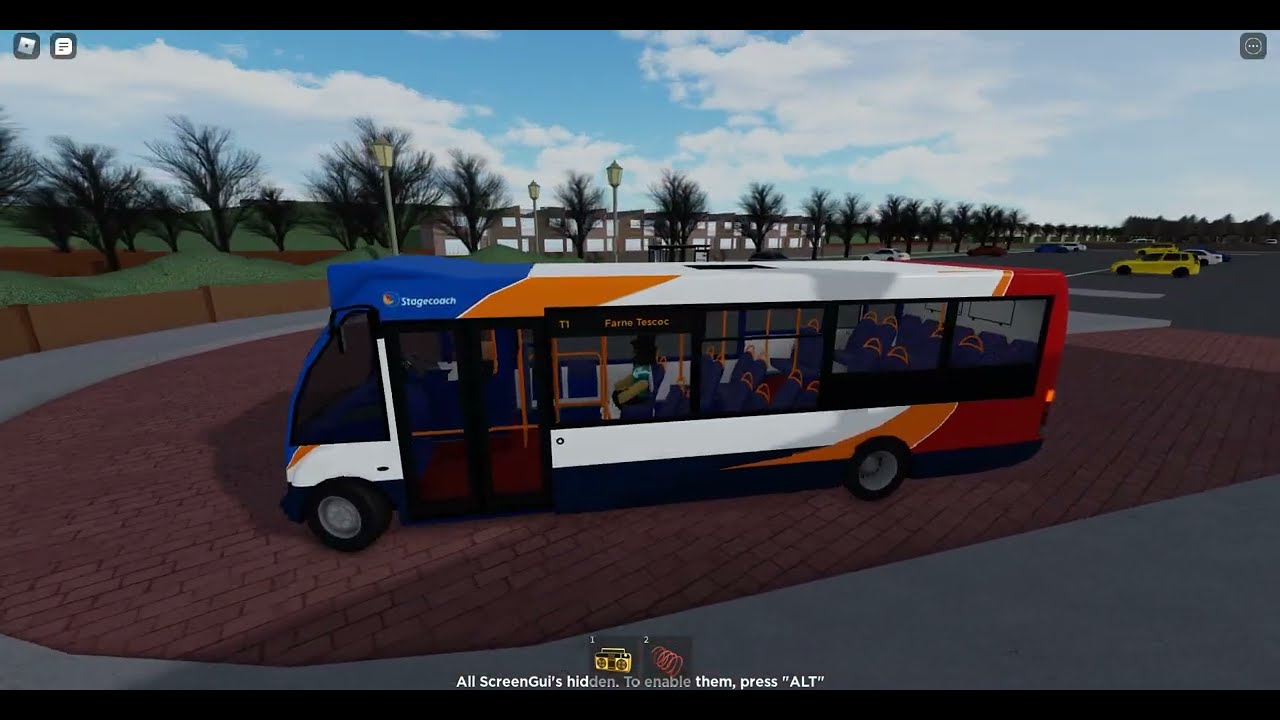 Roblox - Apsley Bus Simulator - Journey on Stagecoach Optare Solo to ...