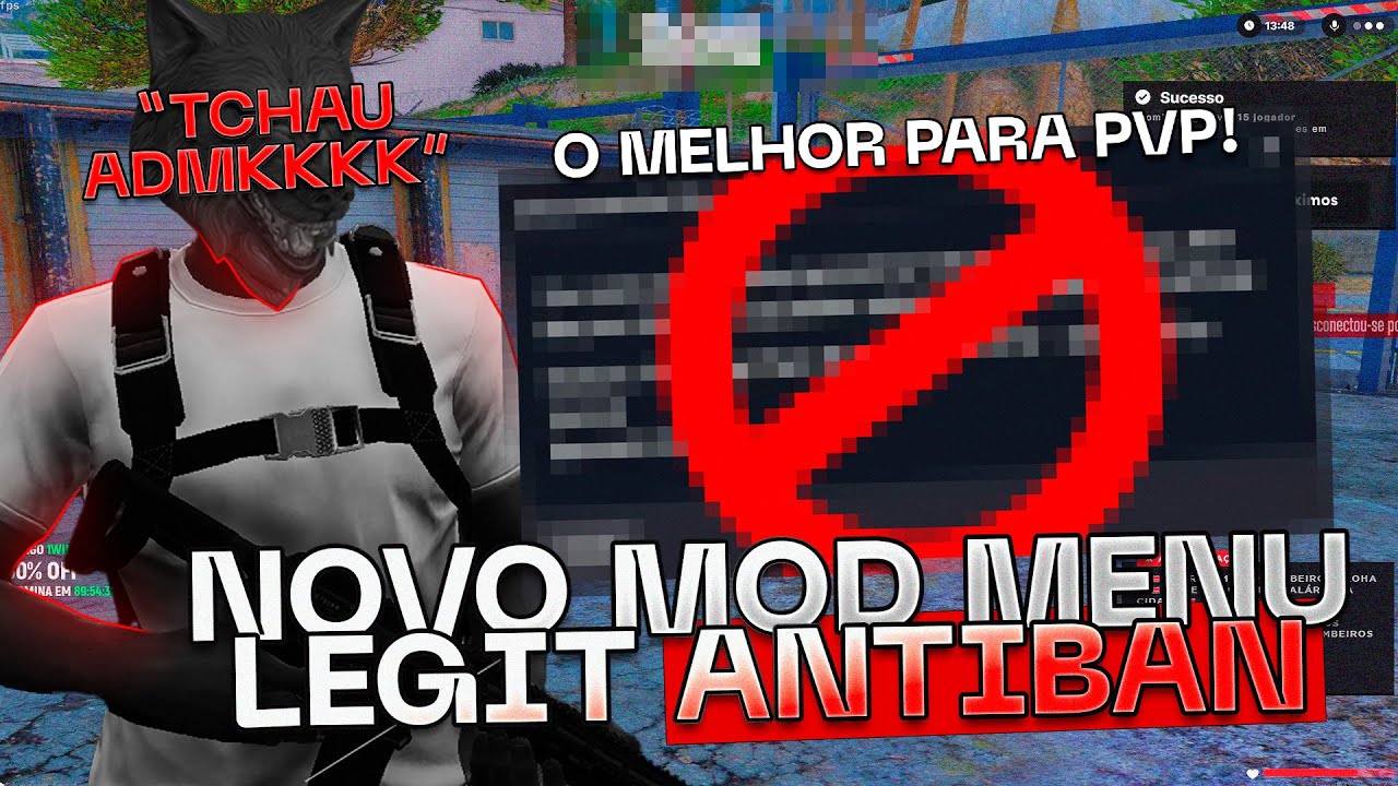 NOVO MOD MENU LEGIT SEM RISCO DE BANIMENTO GTA RP (MIDGARD MENU ) - YouTube