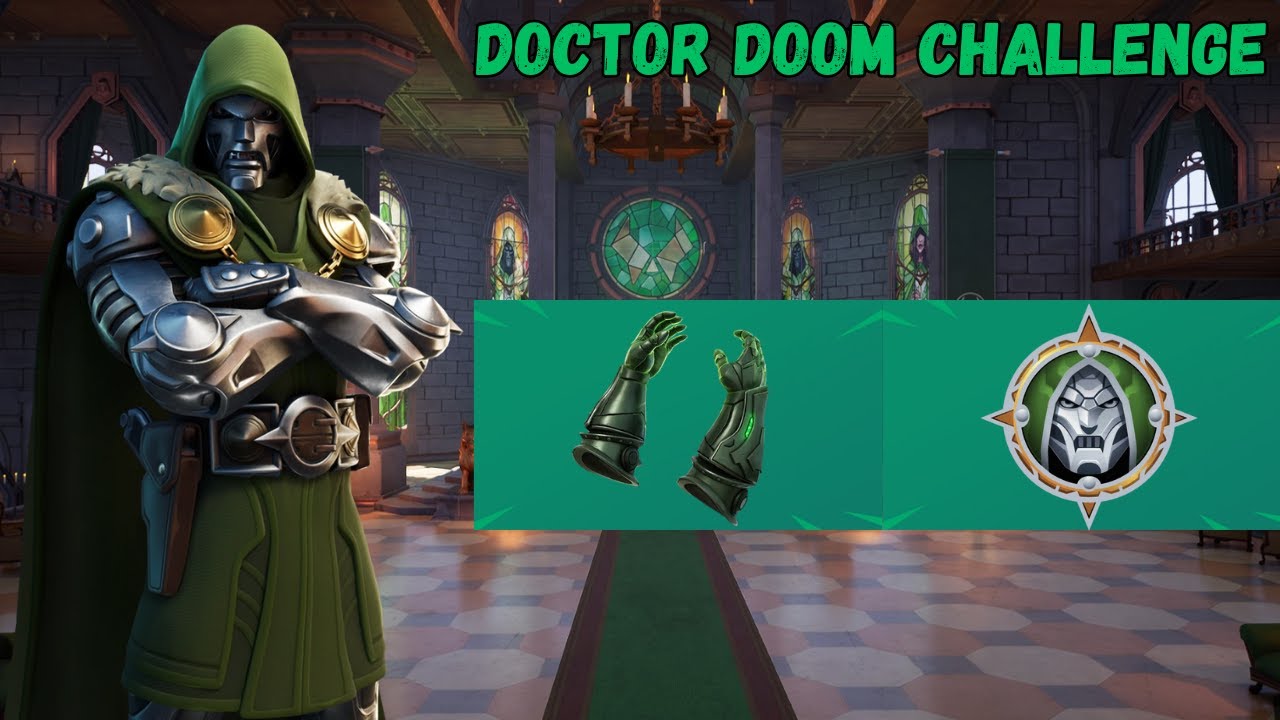 Fortnite - The Doctor Doom Challenge - YouTube