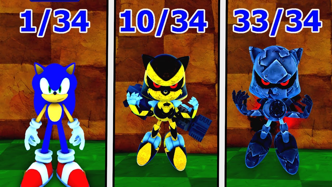 Roblox but I Found every Sonic Morph in Find Sonic Morphs [34] - YouTube