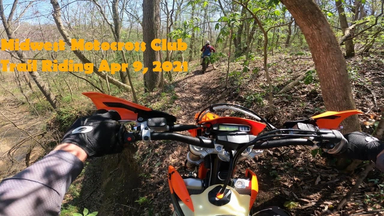 Midwest Motocross Club MX Trail Ride 4-9-21 4K - YouTube