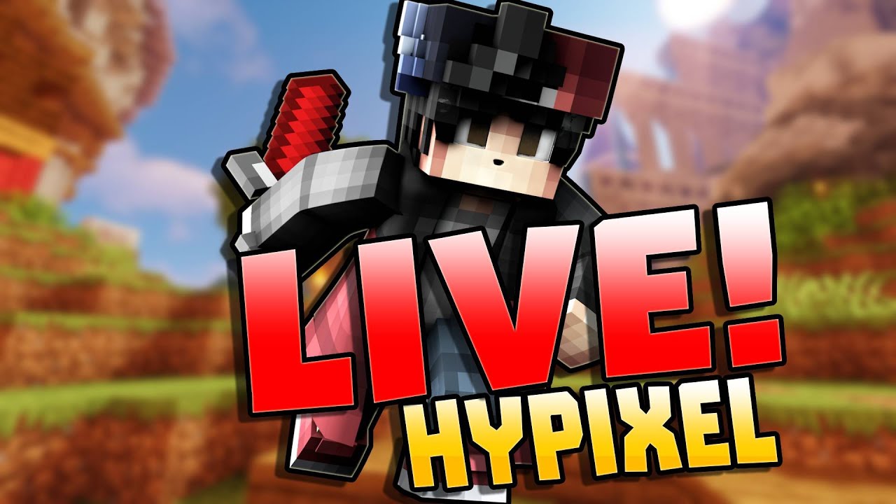 🔴LIVE: PLAYING HYPIXEL WITH VIEWERS! 🔴 - YouTube