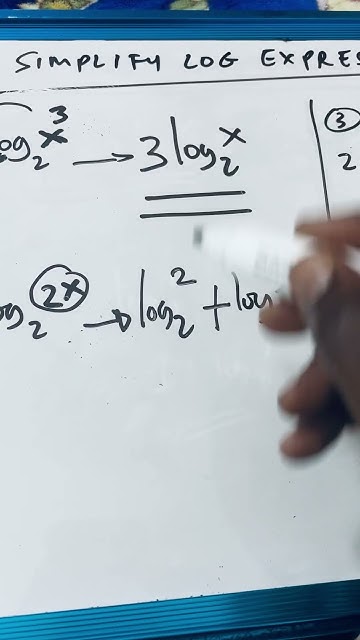 Simplify Logarithmic Expressions in 56seconds😊. #log #logarithm #index #indices #geometry - YouTube