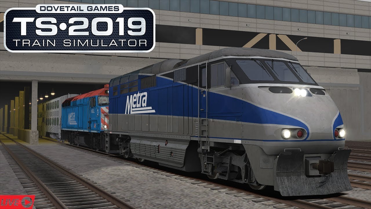 Train Simulator 2019 - Testing Metra's Semi New F59PHi's On The ...