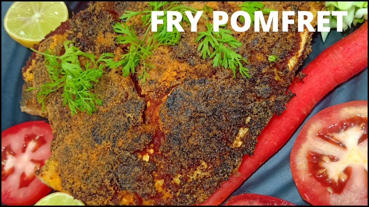 Fry Paplet (Fry Pomfret) | फ्राय पापलेट | Recipe by Rashmi Satam - YouTube
