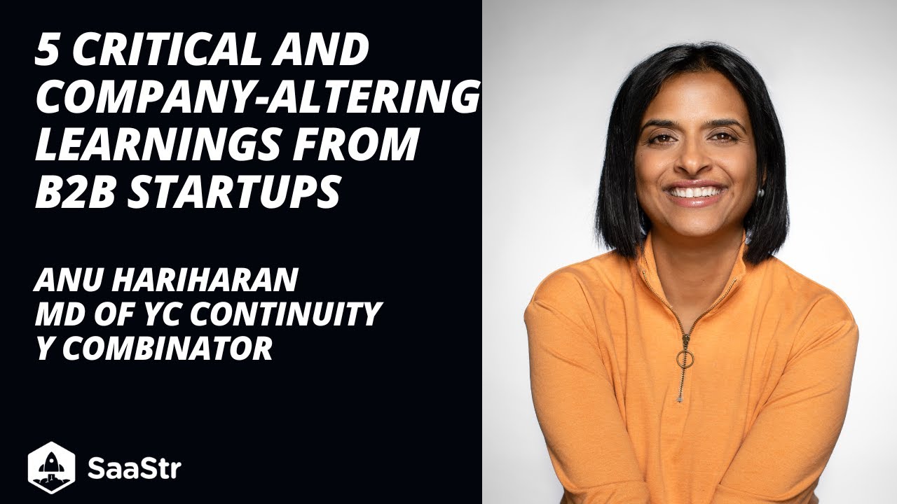 5 Critical & Company-Altering Learnings from B2B Startups | Y ...