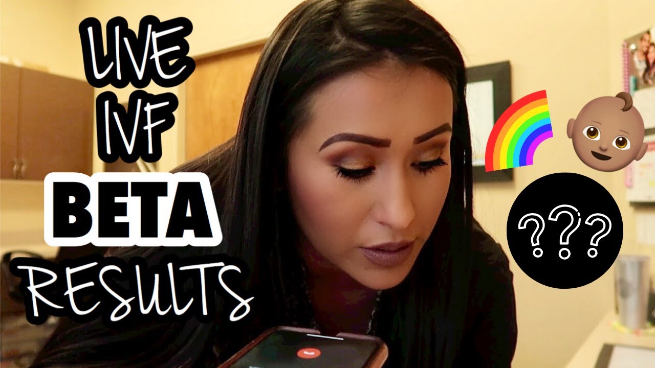 Live Pregnancy Test Results After IVF | BETA Results | IVF Journey ...
