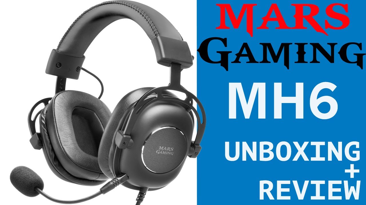 Unboxing y Review auriculares headset Mars Gaming MH6 - YouTube