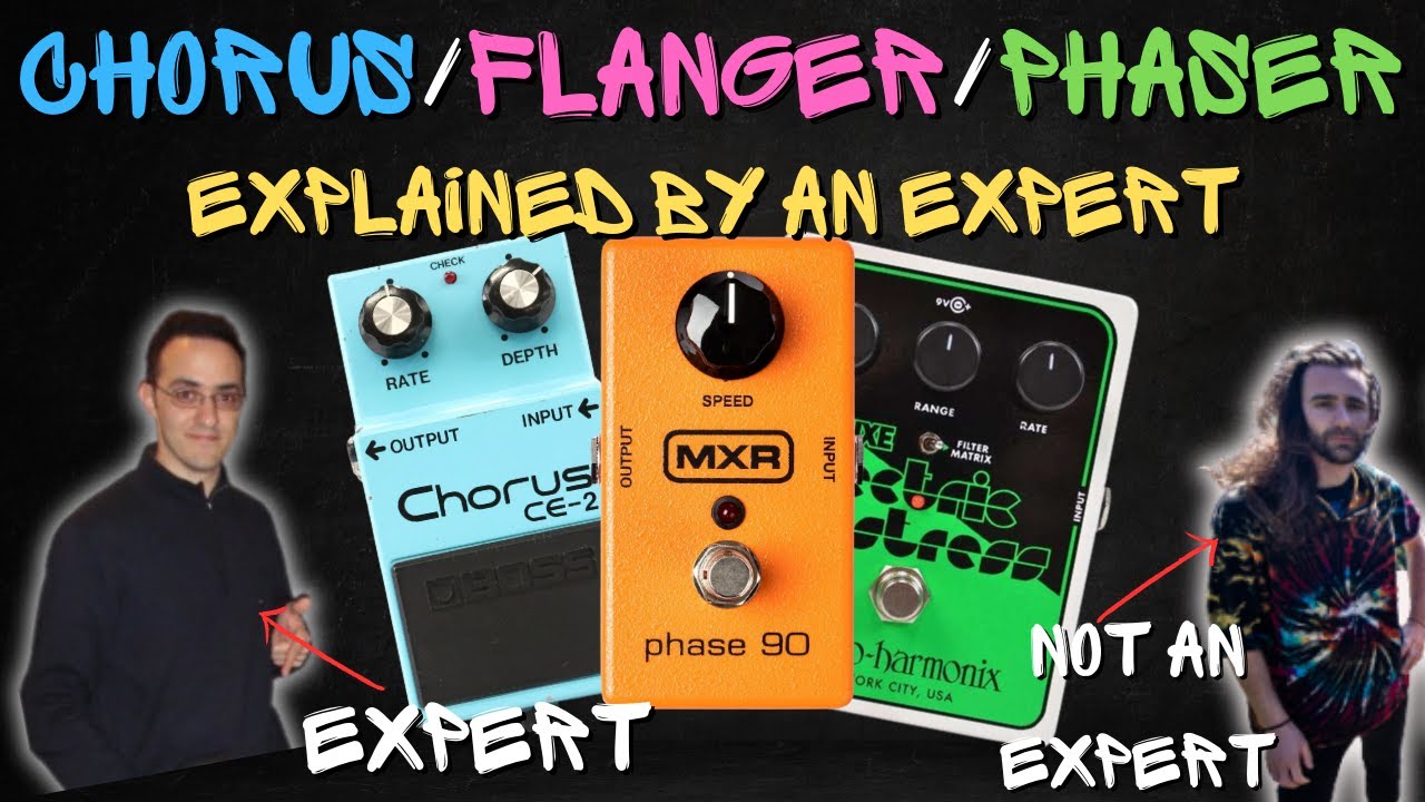 Chorus, Flanger & Phaser EXPLAINED by an EXPERT - YouTube