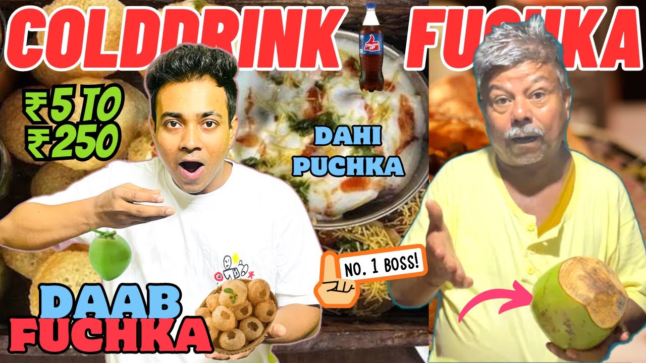 100 years old maharaja chat puchka | trying Rs20 to Rs250 pani puri 😱 ...