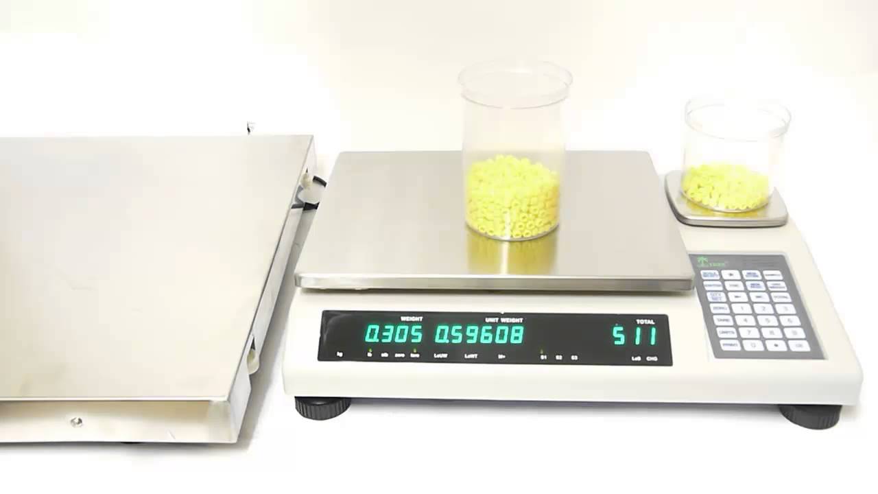 CCS 574 Dual Platform Counting Scale - YouTube