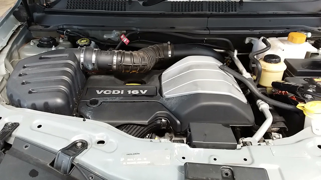HOLDEN CAPTIVA 2.0ltr diesel engine 130472km W0929 - YouTube