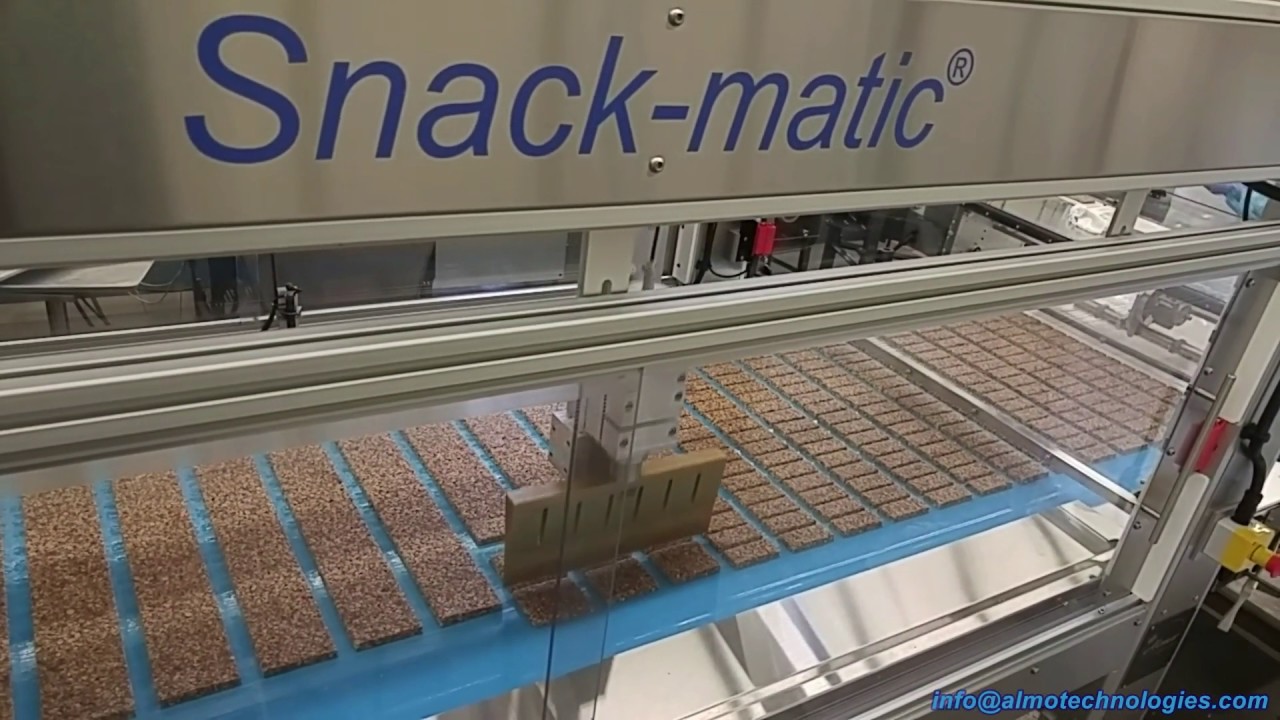Granola Bar production line Snack-matic®Ux24 Cereal bar line,Ultrasonic ...