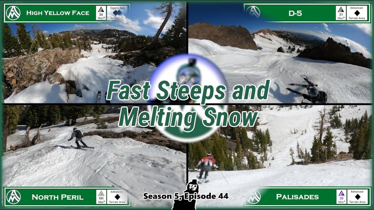 The 3 of us take on ALPINE MEADOWS on JUNE 25TH! Summer Skiing & Steep ...