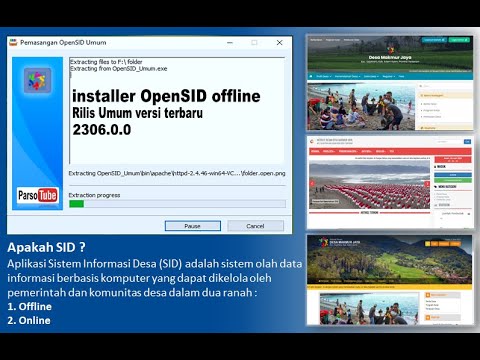 Cara Praktis Instal OpenSID Offline Terbaru - YouTube