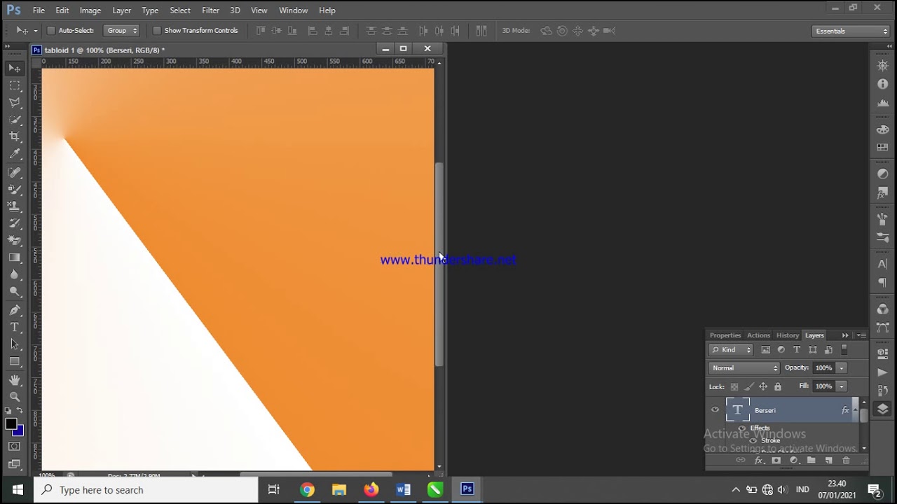 Desain Komunikasi Visual : Latihan Desain Tabloid sederhana - YouTube