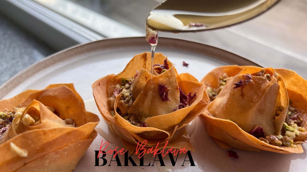 Rose Baklava - YouTube