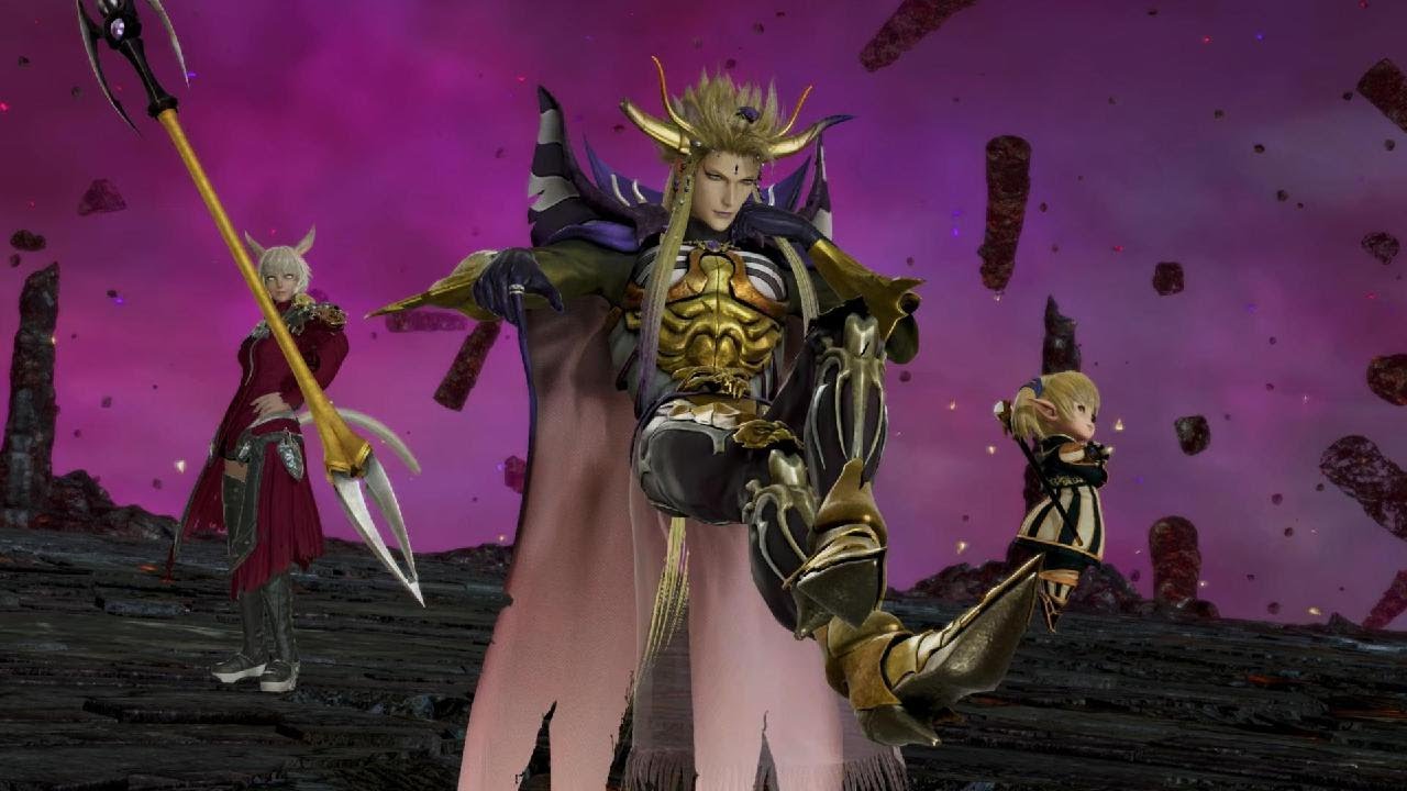Dissidia Final Fantasy NT - Summon Trial (Hard Mode) - YouTube