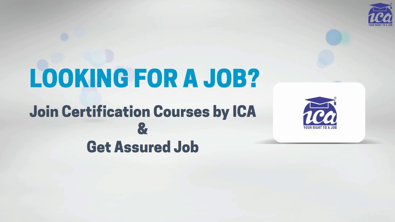 ICA-Certificates Courses for Graduates, MBA's & Working Professionals ...