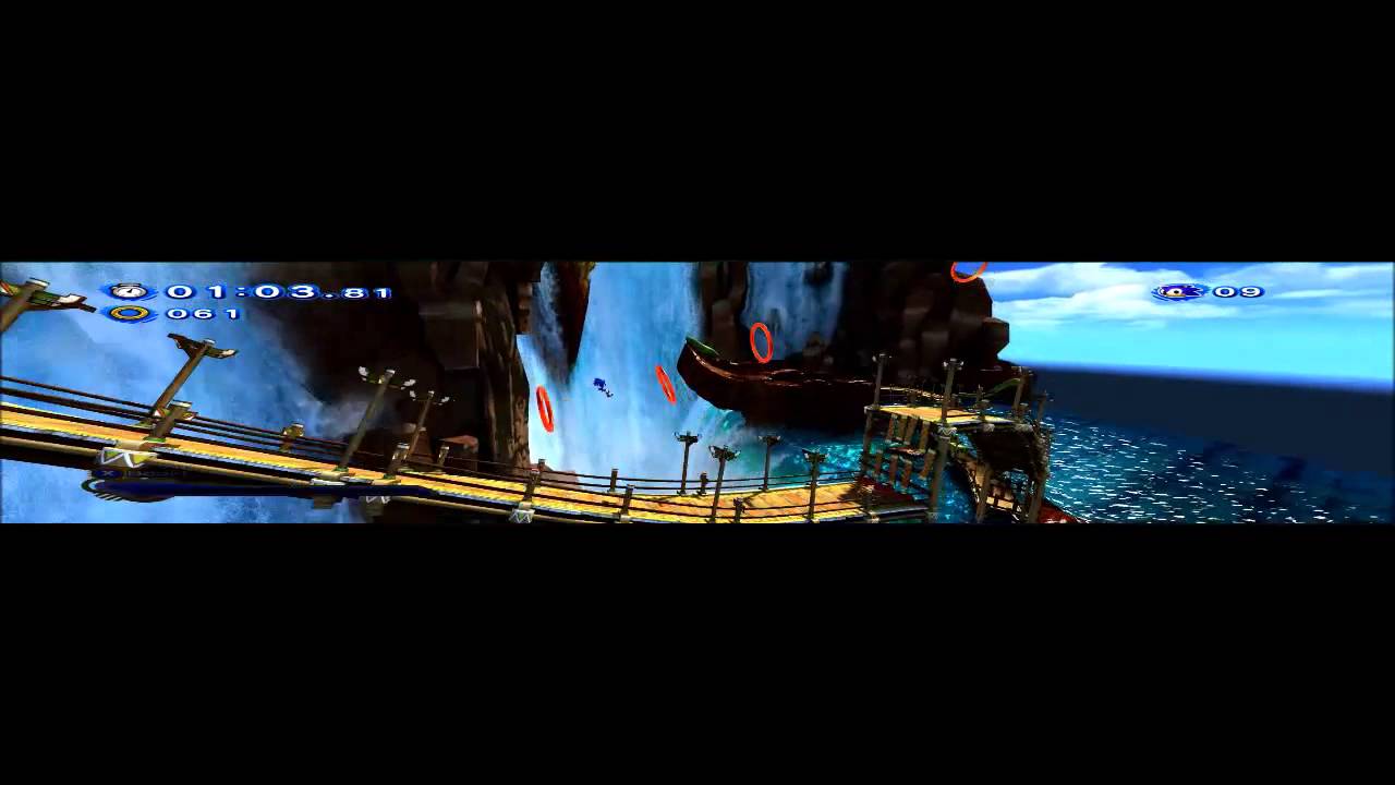 Sonic Generations - 5760 x 1080 - Triple Monitor - Nvidia Surround ...