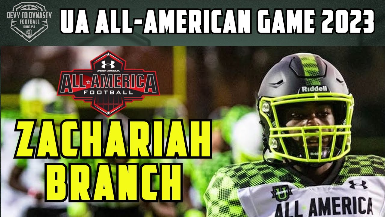 Zachariah Branch Highlights | Under Armour All American Game 2023 - YouTube