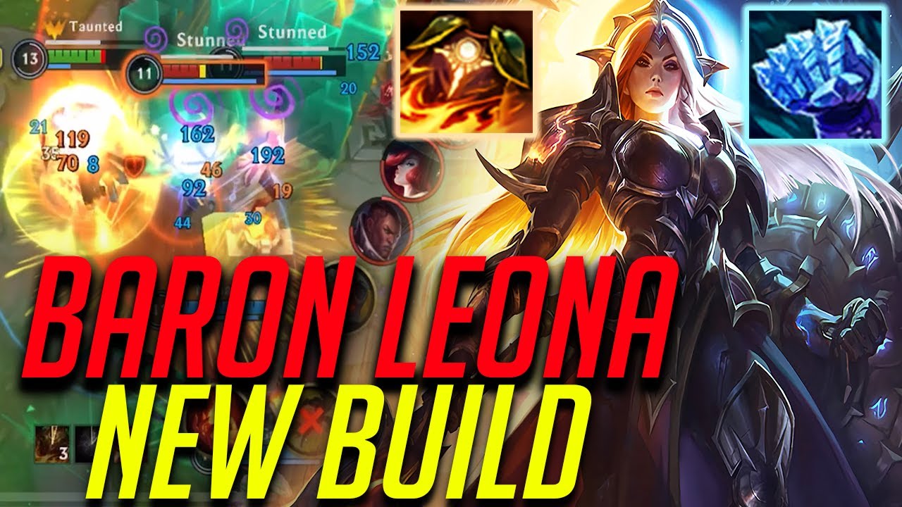 NEW OP LEONA BUILD FOR BARON LANE IN WILD RIFT - YouTube