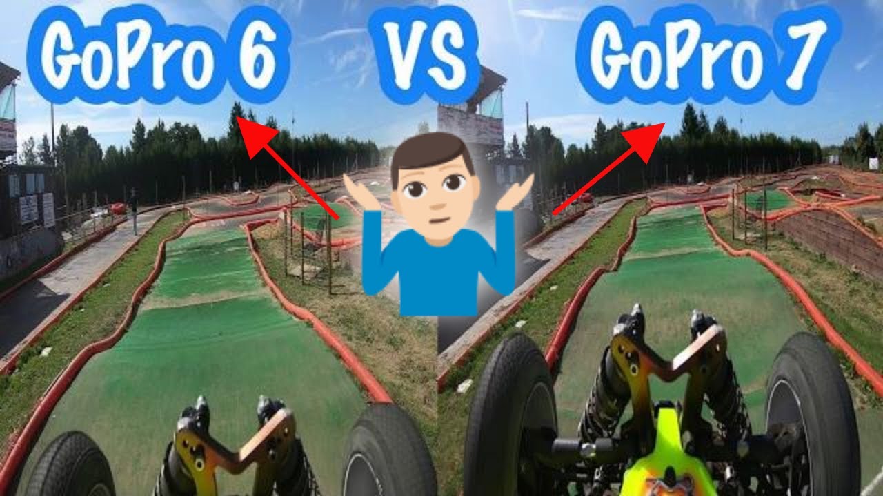 GoPro 6 Black VS GoPro 7 Black,GoPro RAW On-board Footage of High Speed ...