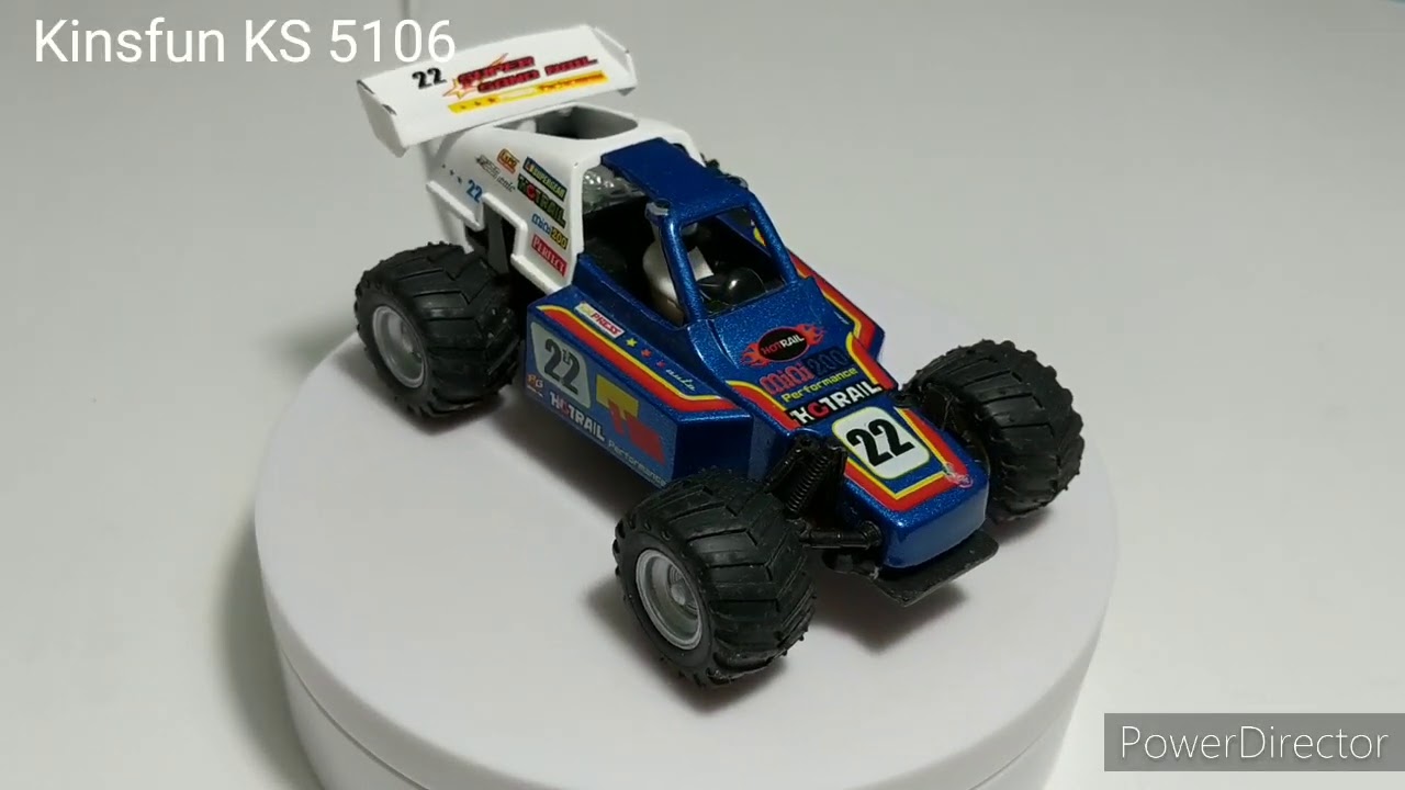 Kinsmart Cars Turntable #50 Kinsfun Turbo Buggy - YouTube