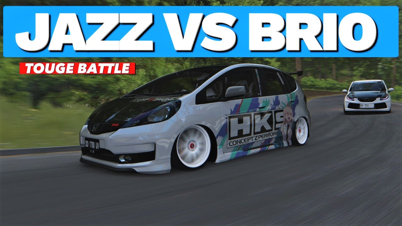 Honda Jazz VS Honda Brio | Assetto Corsa - YouTube