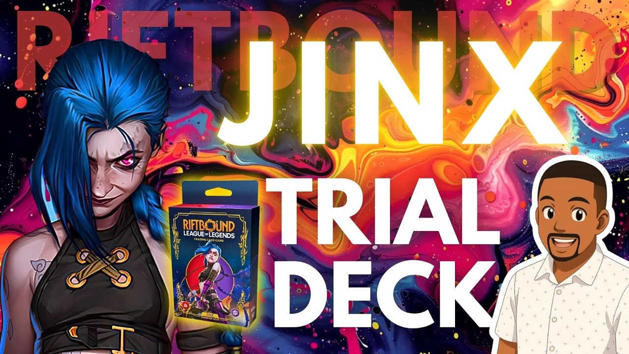 UNBOXING: JINX TRIAL DECK From RIFTBOUND LEAGUE OF LEGENDS w/ Ty's ...