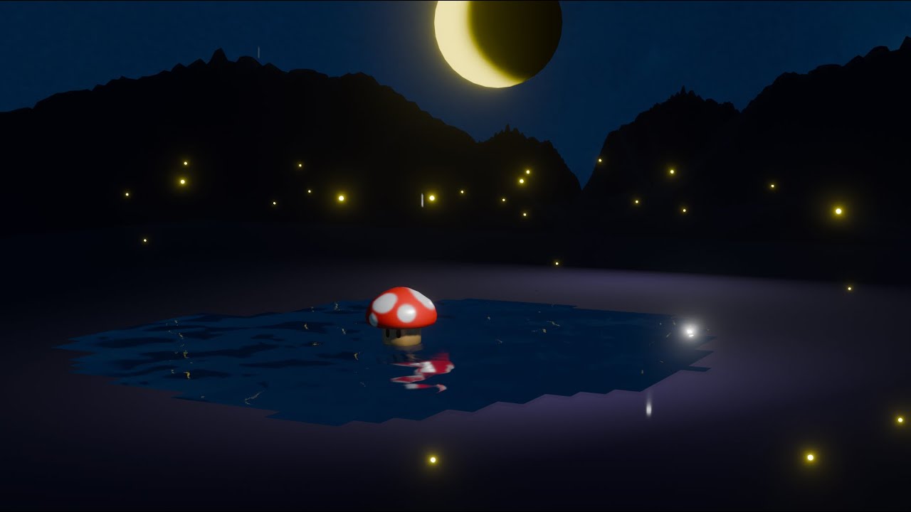 Hongo chiquito en un Charco de agua. - YouTube