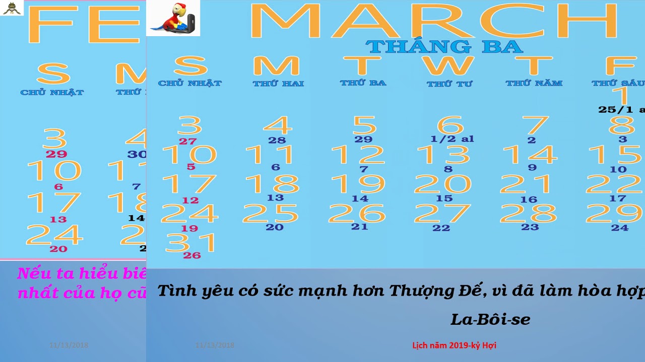 Lich nam 2019 PP - YouTube