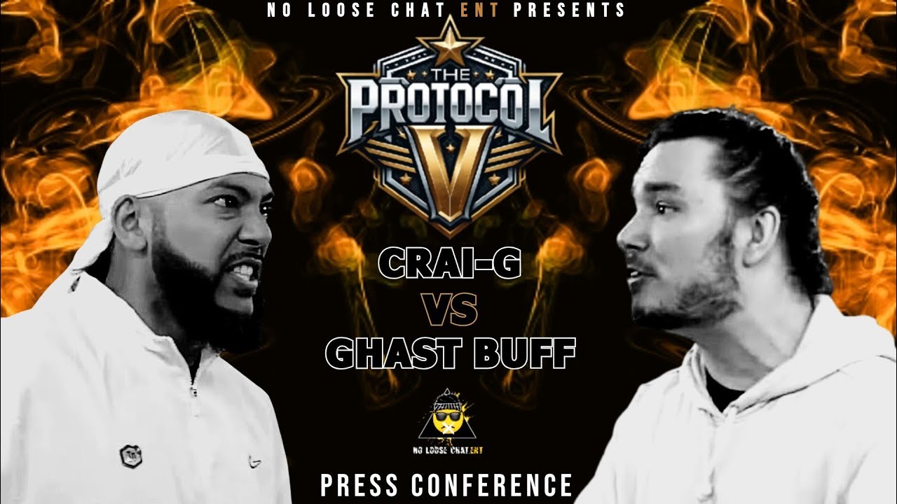 CRAI-G VS GHAST BUFF | THE PROTOCOL V | PRESS CONFERENCE - YouTube
