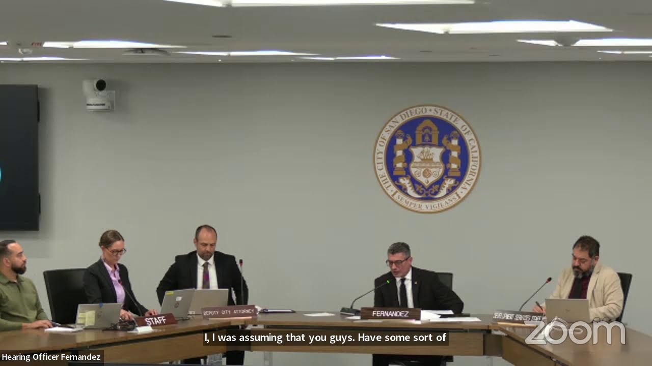 Hearing Officer Meeting September 17, 2025 - YouTube