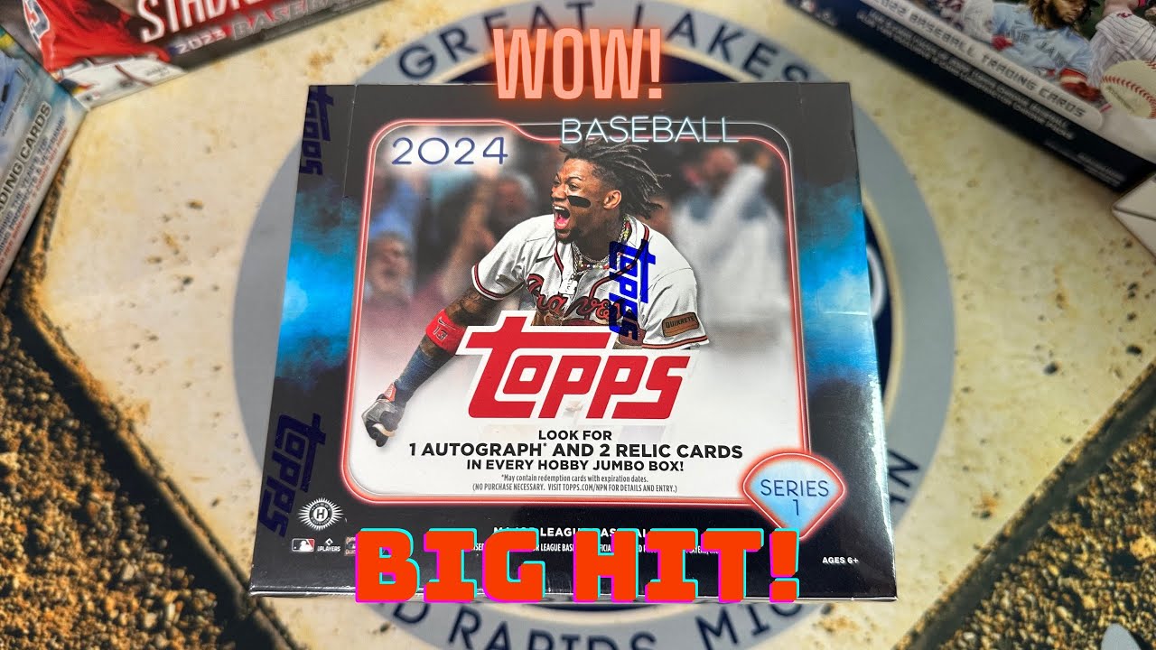 Boom! Big Hit! 2024 Topps Series 1 Jumbo Box! - YouTube
