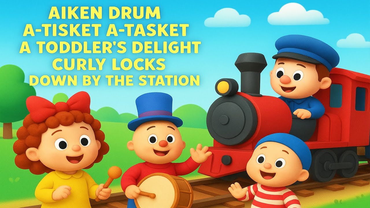 “Aiken Drum + Classic Nursery Rhymes Collection | Fun 3D Kids Songs for ...