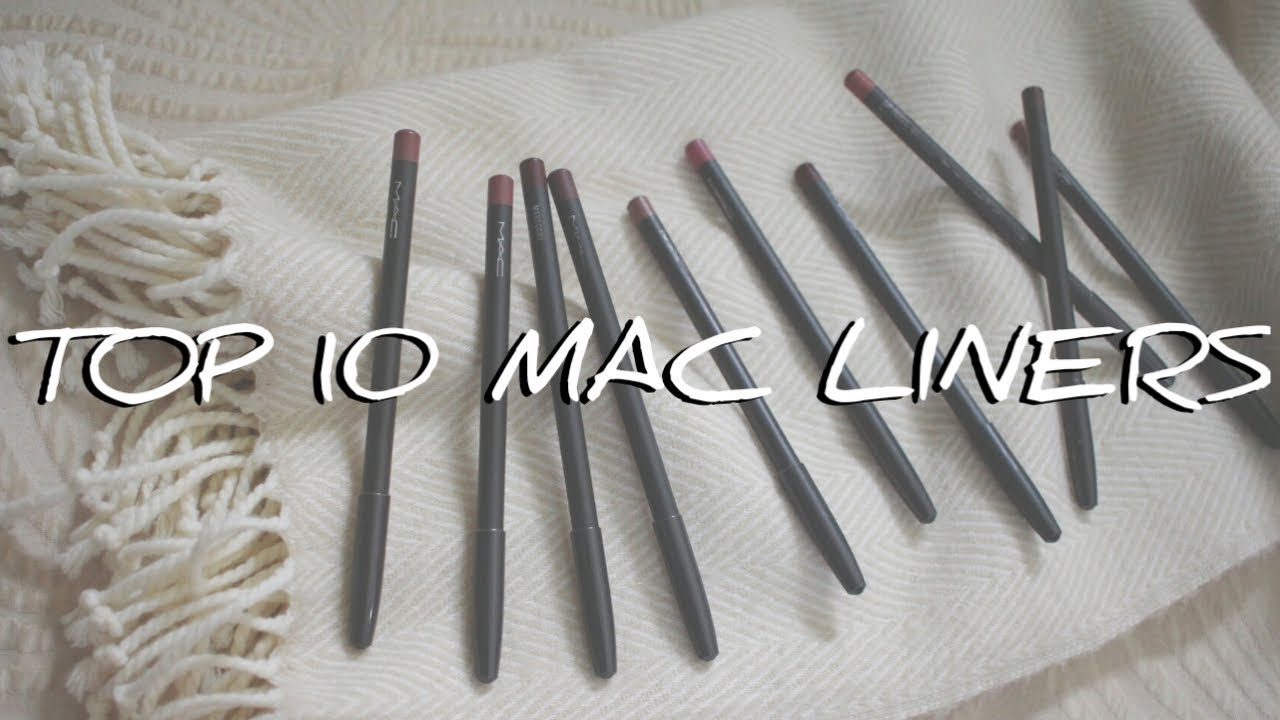 TOP 10 MAC LIP LINERS FOR TAN SKIN - YouTube