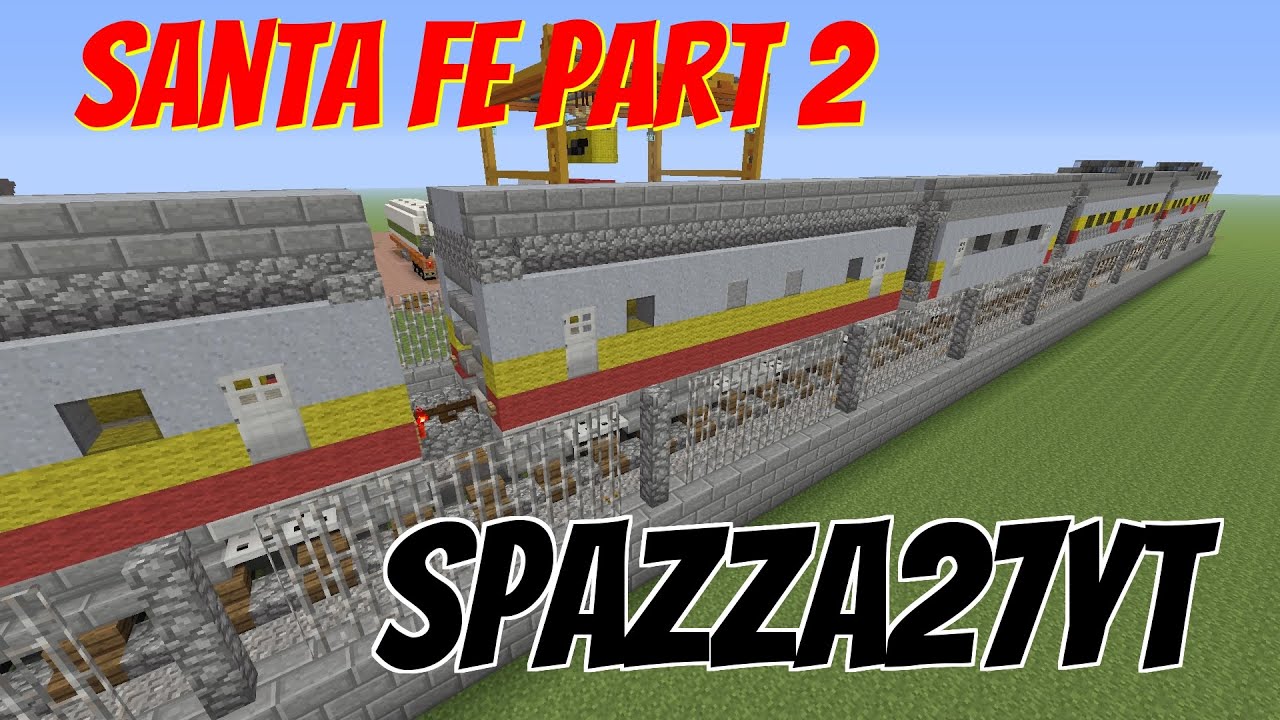 Santa Fe part 2 tutorial Minecraft - YouTube