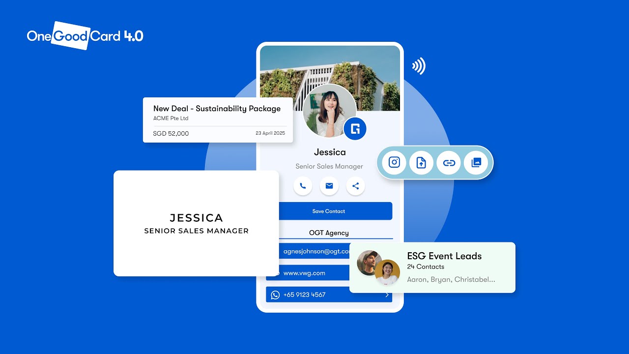 One Good Card 4.0 | Your All-in-One Networking Tool - YouTube
