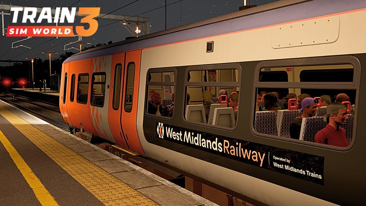 Train Sim World 3 - Passenger Mode | Midnight Ride in Class 323 WMR ...