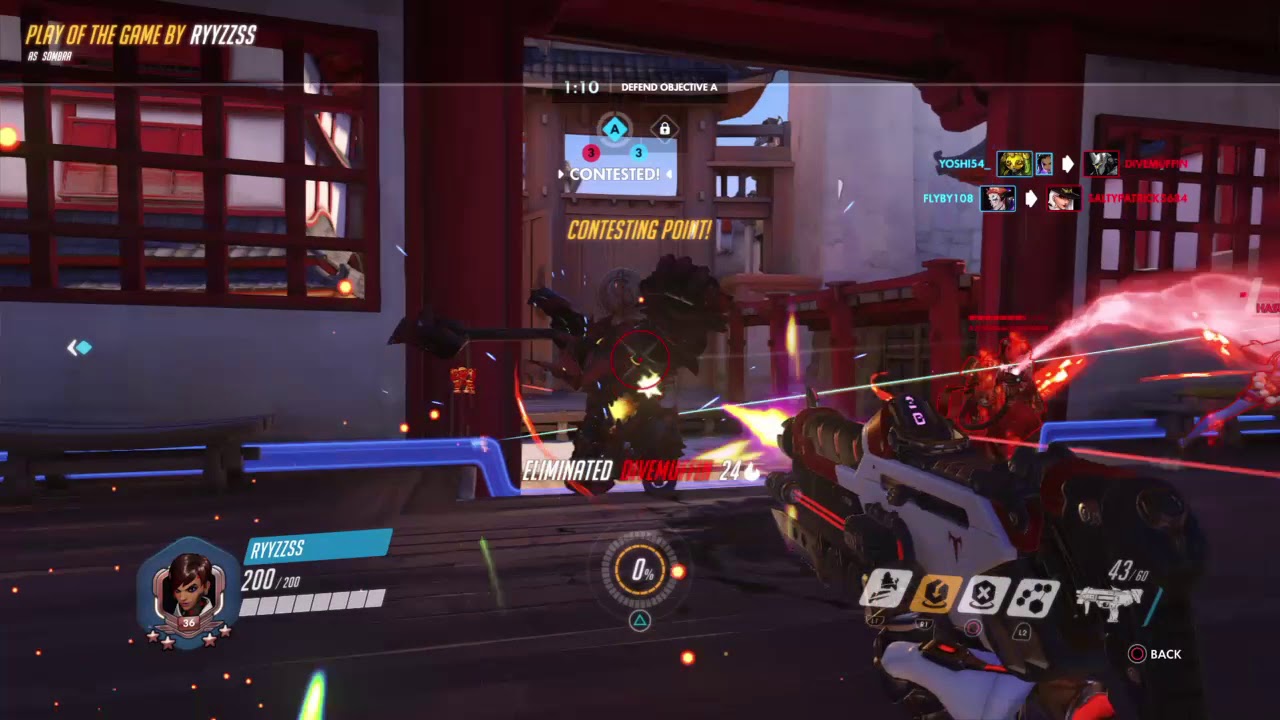 Overwatch: EMP'd Reins Are Easy Reins - YouTube