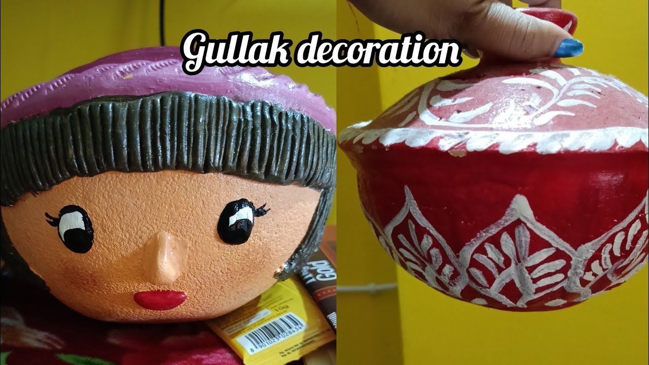 Gullak decoration at home #art #craft #decoration#diy #like #share # ...