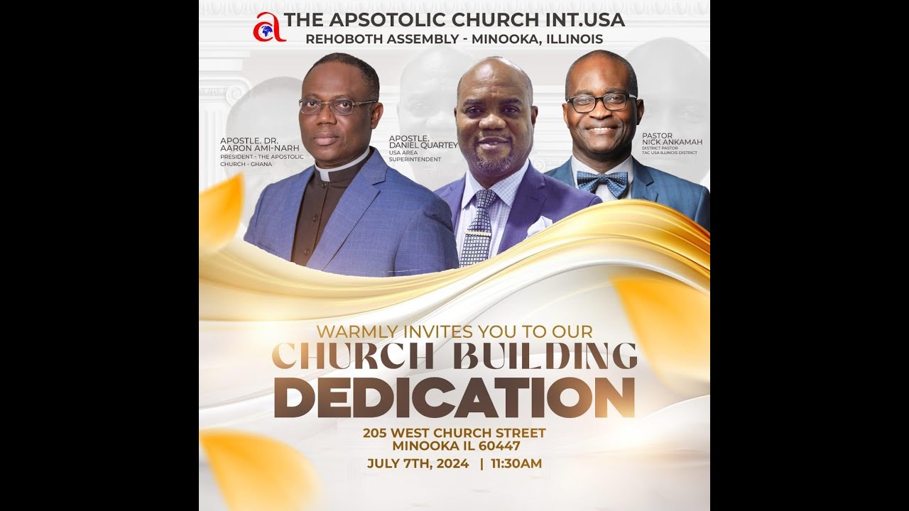 Apostolic Church - USA | Church Building Dedication -Chicago - YouTube