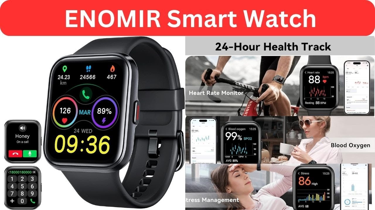 Best Smart Watch | Best Smart Watch Low Price | ENOMIR Smart Watch ...